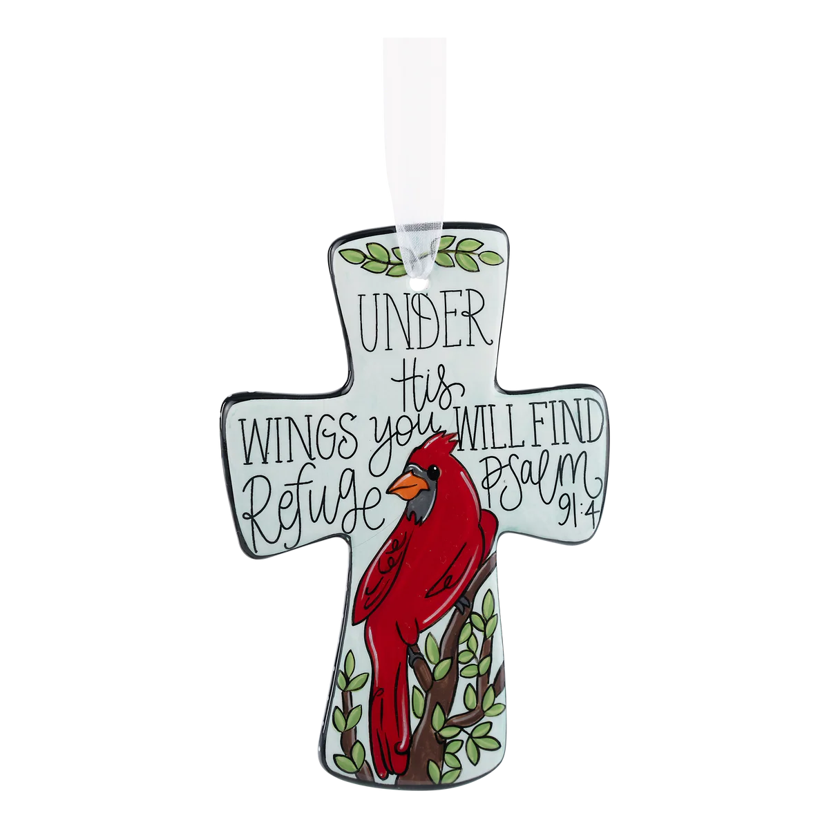 Glory Haus 26 23173404 Under His Wings Red Bird Cross – Piper Lillies ...