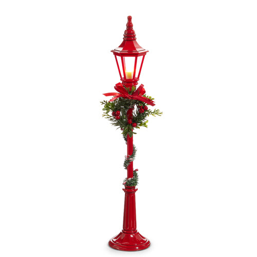 Raz Imports RZ 4412524 18.5 LIGHTED RED LAMP POST – Piper Lillies Gift ...
