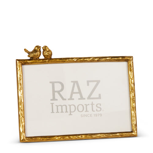 Raz Imports RZ 4527934 6.25" Rectangle Gold Bird Picture Frame – Piper ...