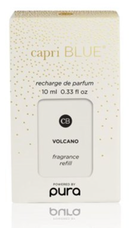 Capri Blue CB 102-VOL 0.33oz CB Pura Diffuser Refill, Volcano – Piper ...