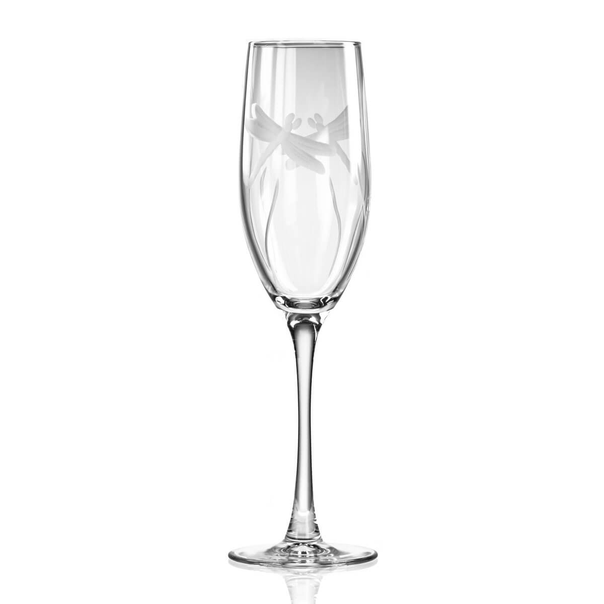 Rolf Glass RG 206455 Dragonfly Champagne Flute, 8oz – Piper Lillies ...